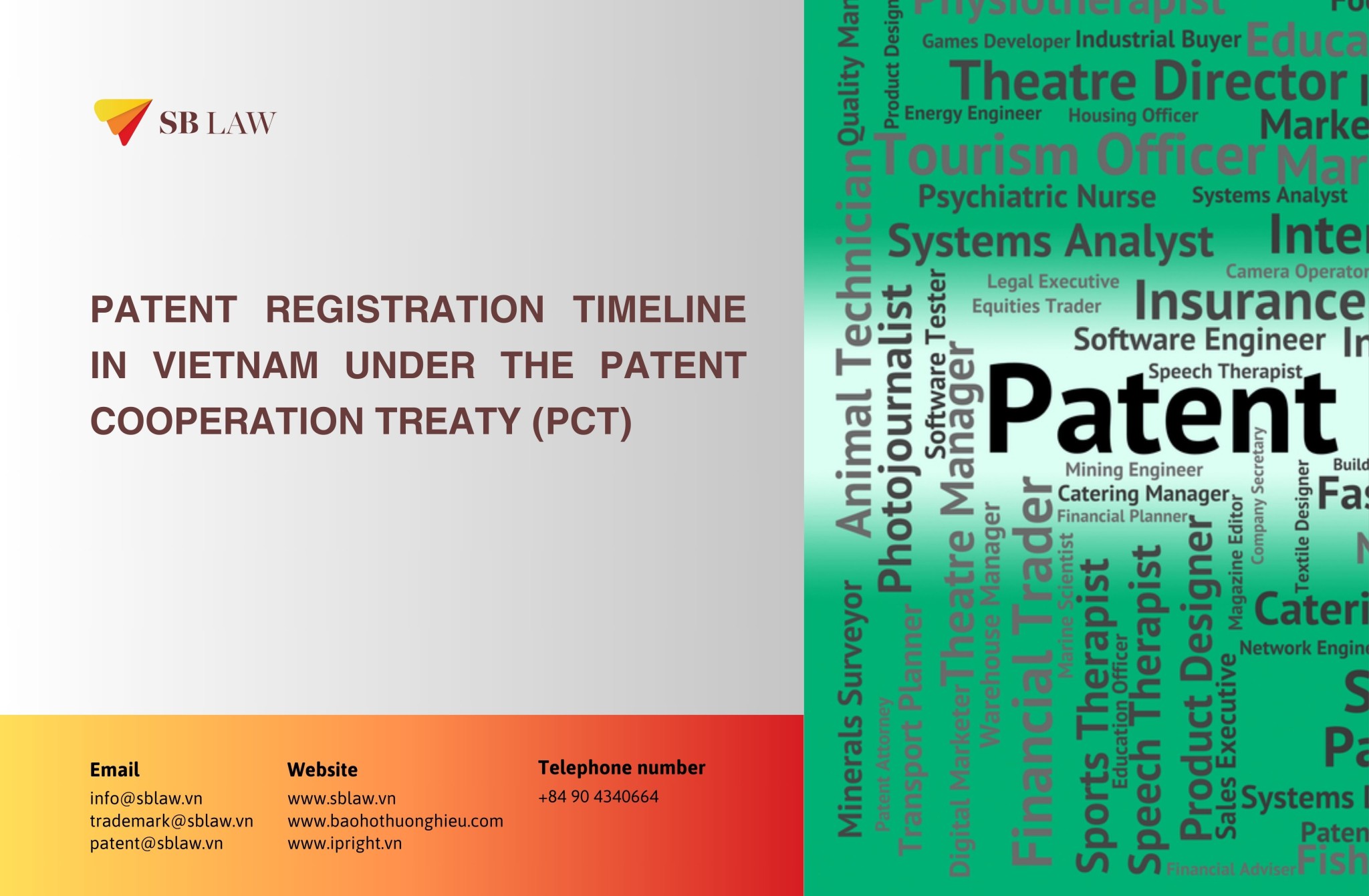 Patent registration timeline in Vietnam under the Patent Cooperation Treaty (PCT)
