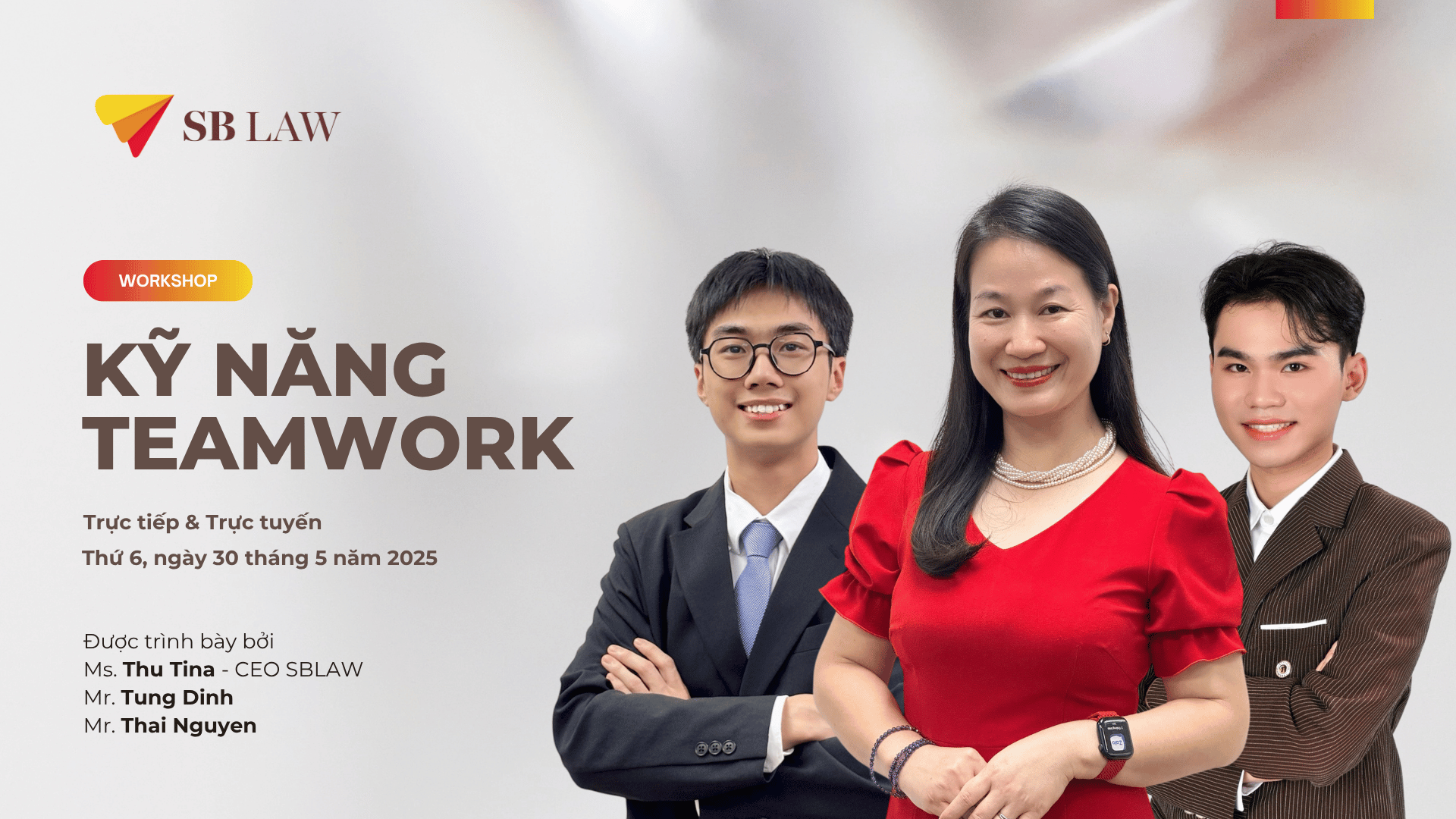 SBLAW WORKSHOP – TEAMWORK SKILLS - Lawfirm SBLaw