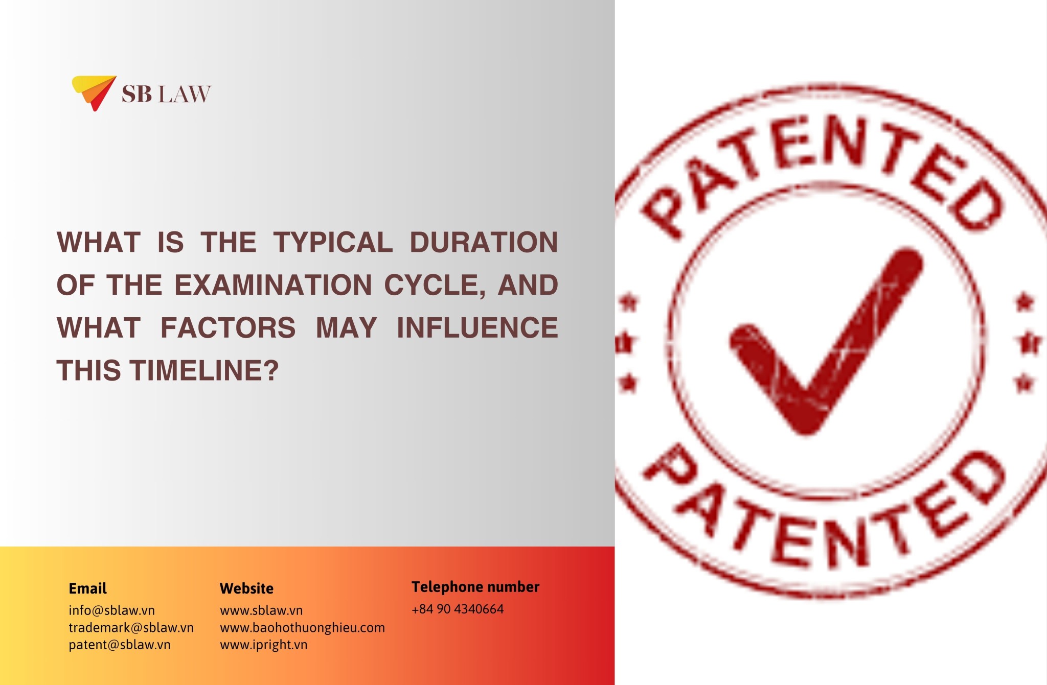 What is the typical duration of the examination cycle, and what factors ...