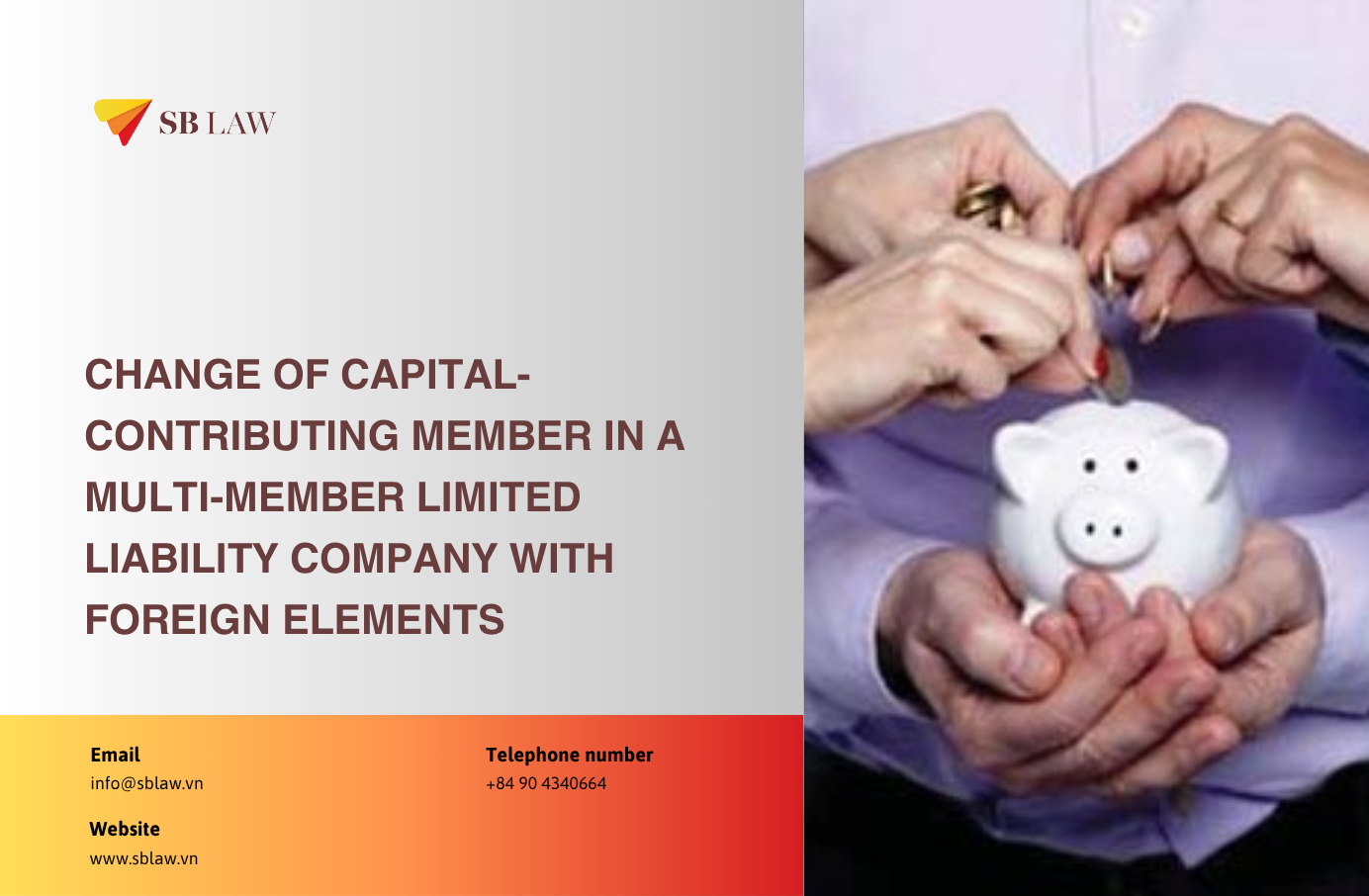 Change of Capital-Contributing Member in a Multi-Member Limited ...