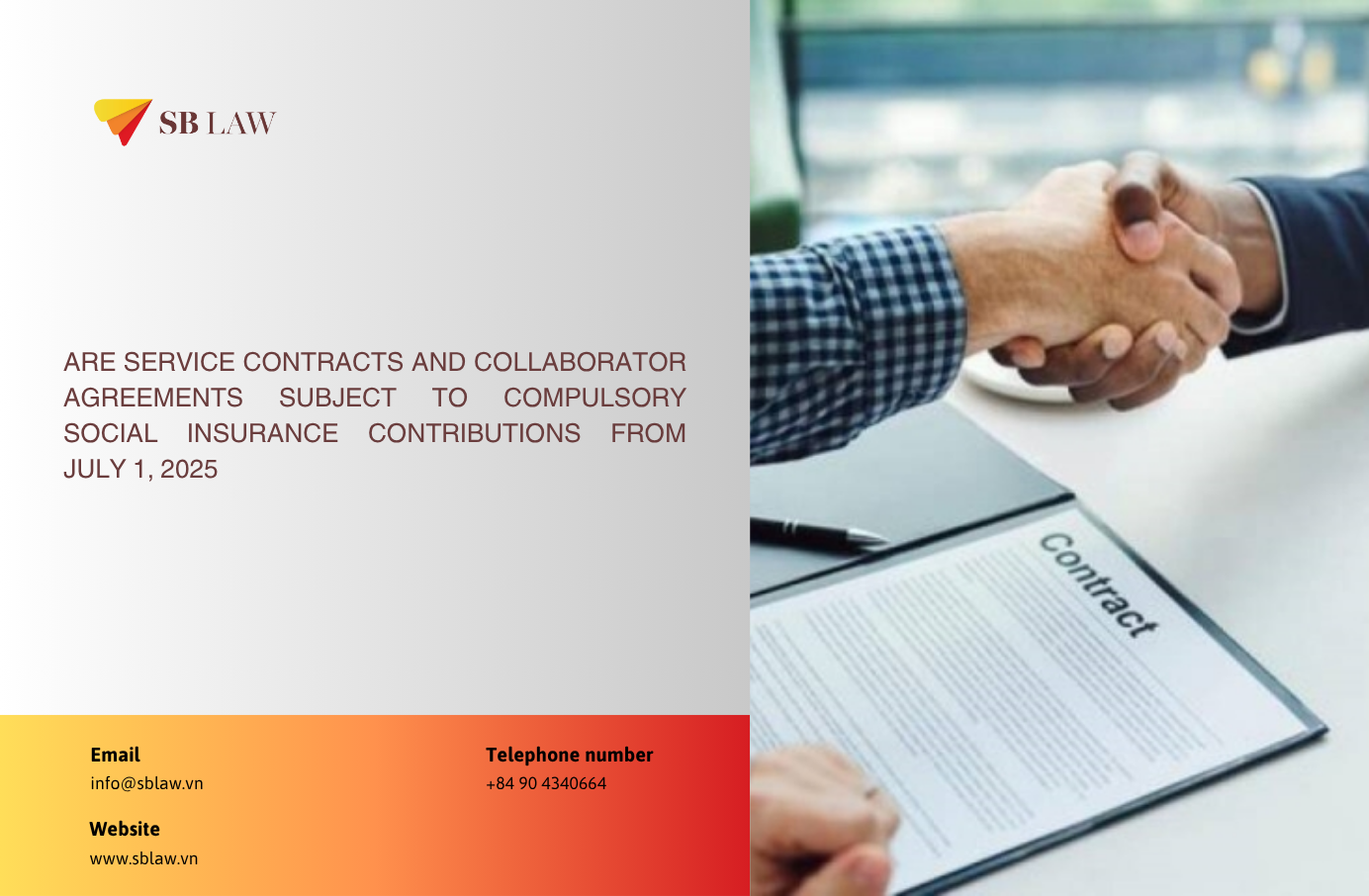 Are service contracts and collaborator agreements subject to compulsory ...