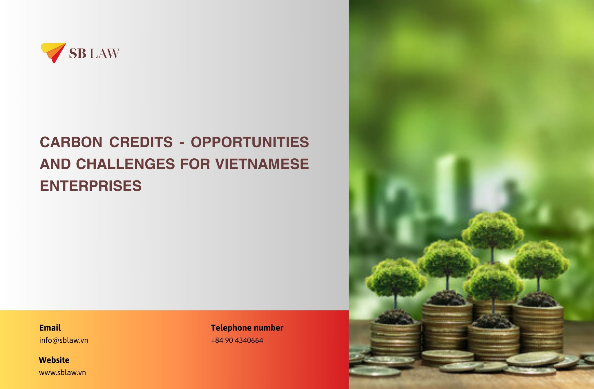 Carbon Credits – Opportunities and Challenges for Vietnamese ...