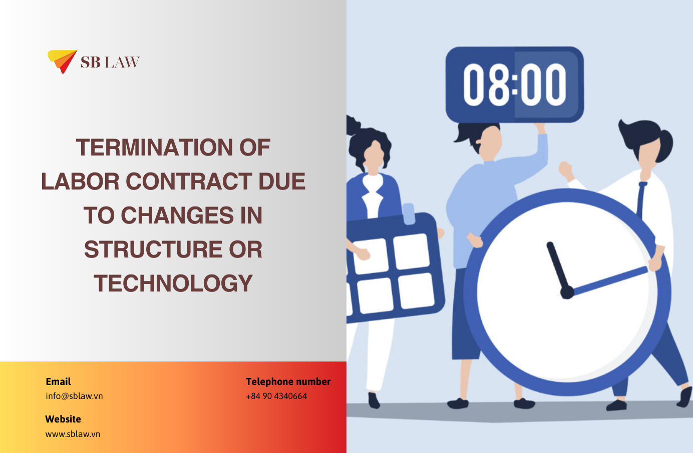 TERMINATION OF LABOR CONTRACT DUE TO CHANGES IN STRUCTURE OR TECHNOLOGY ...