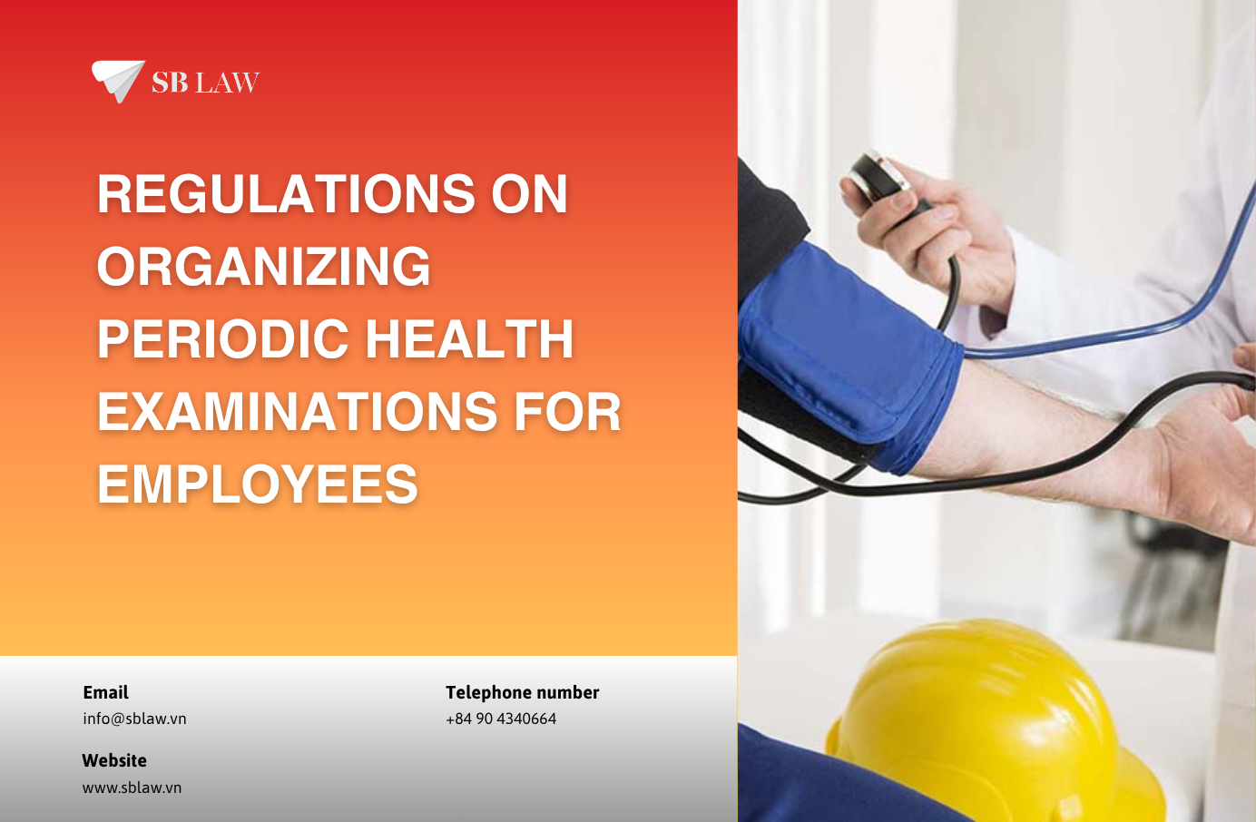REGULATIONS ON ORGANIZING PERIODIC HEALTH EXAMINATIONS FOR EMPLOYEES ...